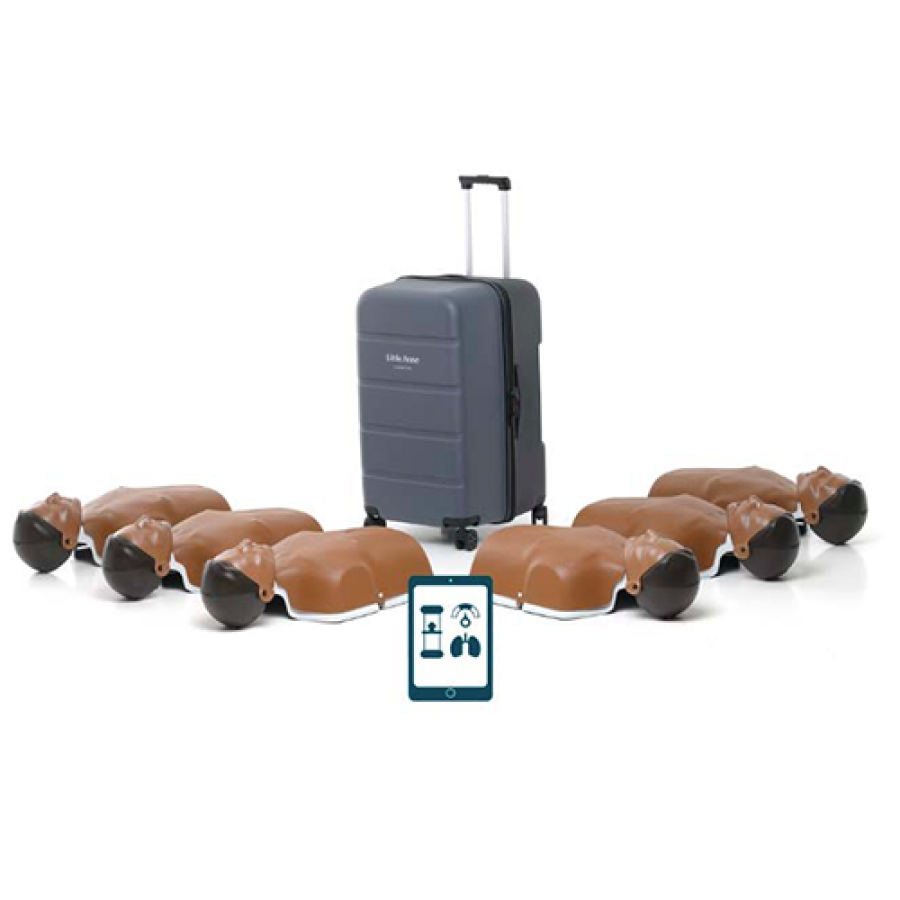Laerdal Little Anne – Mannequin Empilable (Version noire) – 6 pièces ...